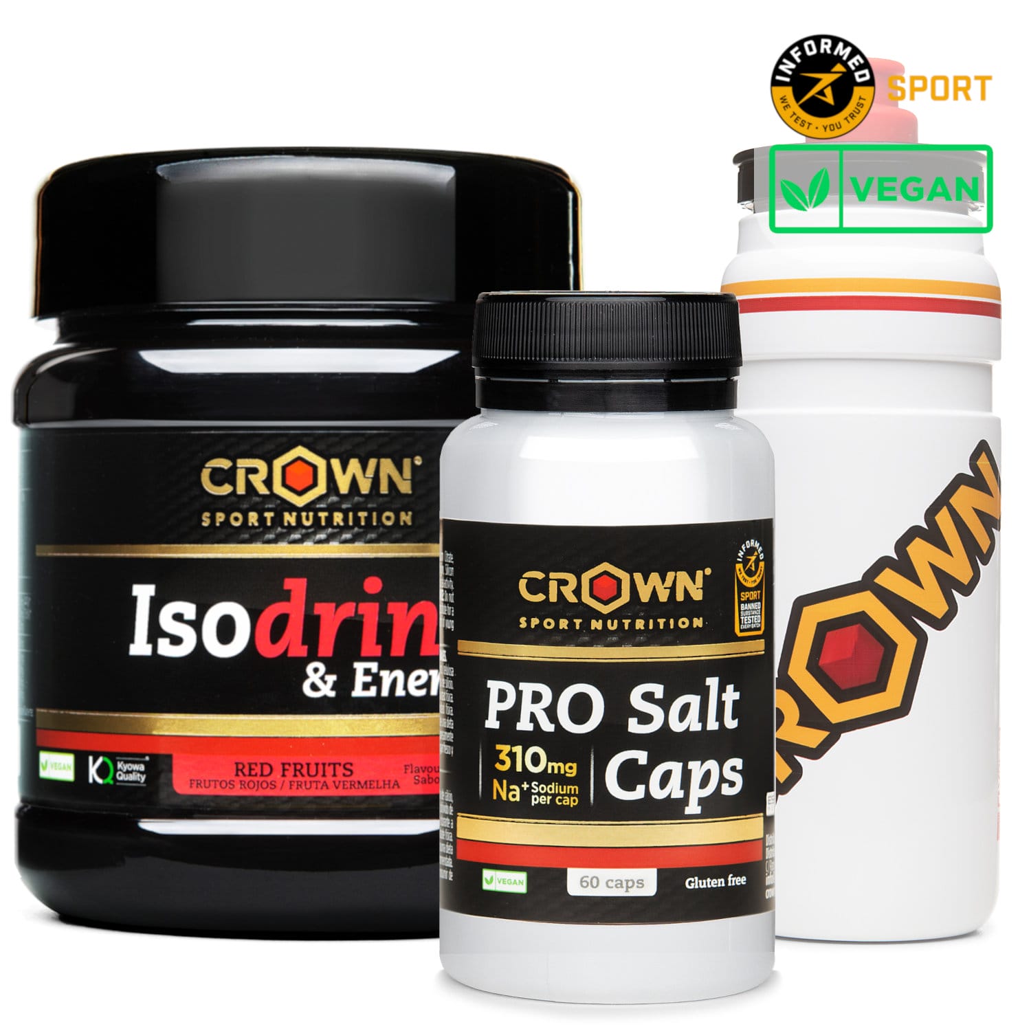 Pack Hidratación PRO - Crown Sport Nutrition, suplementación deportiva